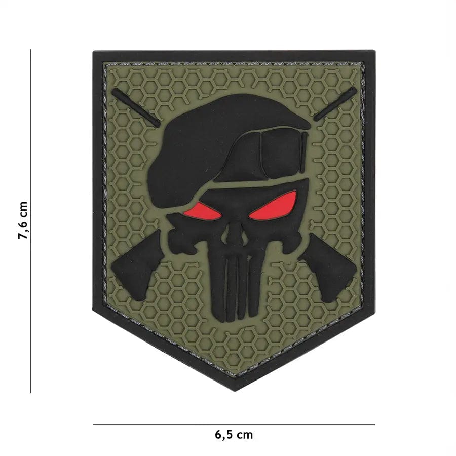 Patch 3D PVC Commando Punisher – Softair and Game