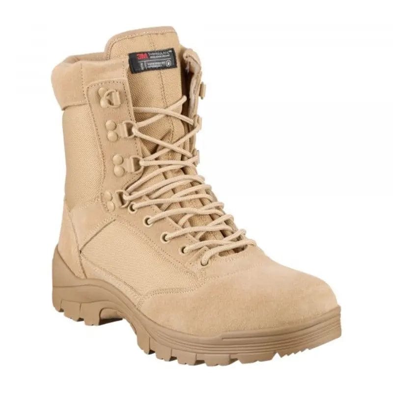 Anfibi Tactical Mil-Tec Tan con zip – Softair and Game