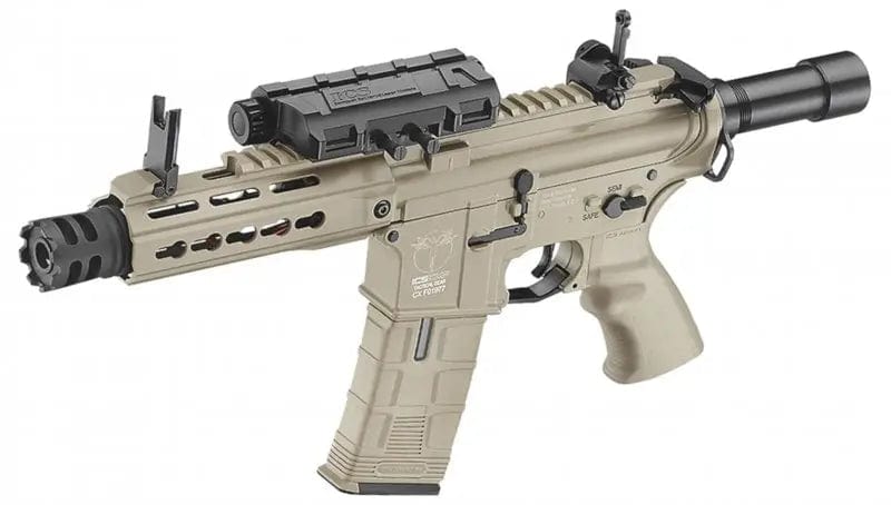 Fucile Softair ICS CXP UK1 captain proline tan Blowback - Softair and ...