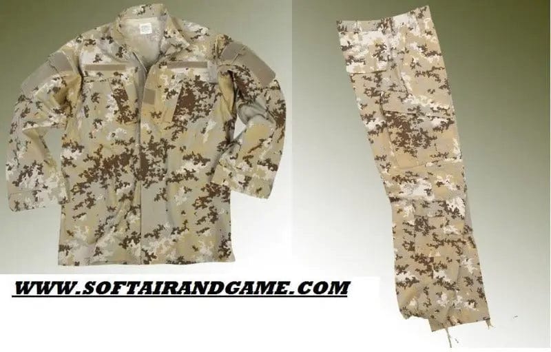 Mimetica Completa Vegetata Desert XL | Uniforme esercito Militare ...